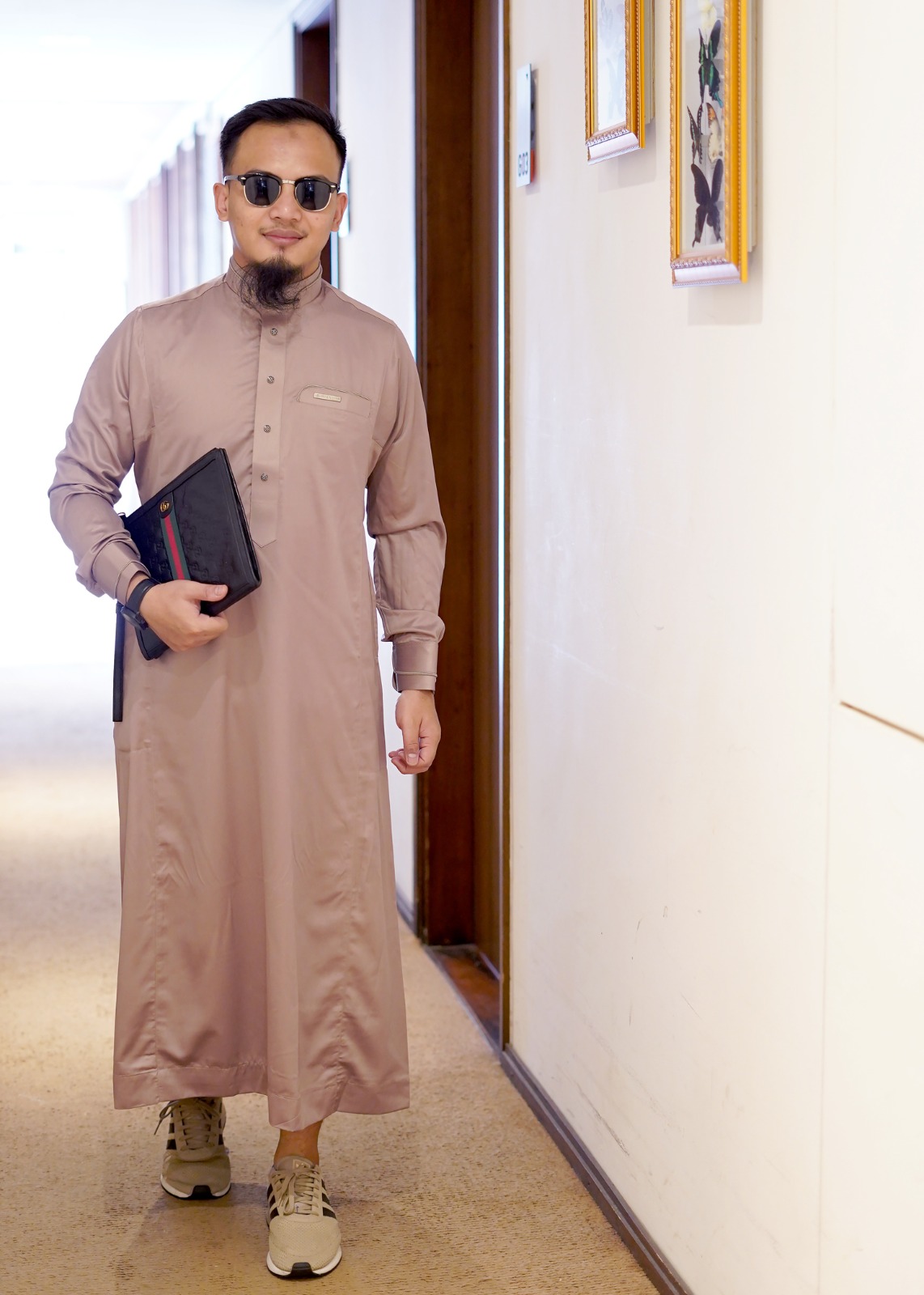JUBAH THOBE SAUDI AL-AMWA PLATINUM - Al-Amwa